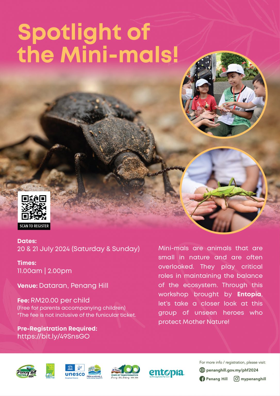 Spotlight of the Mini-mals! – Penang Hill Festival