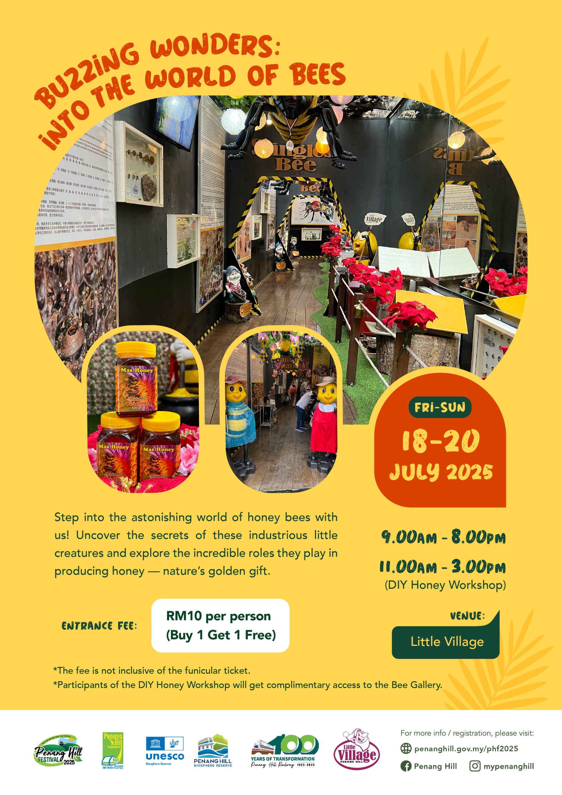 Buzzing Wonders: Into the World of Bees – Penang Hill Festival