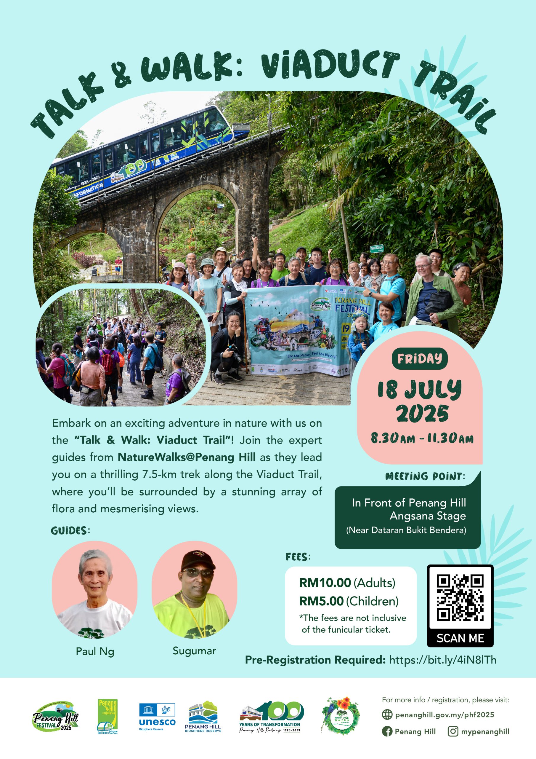 Talk & Walk: Viaduct Trail – Penang Hill Festival